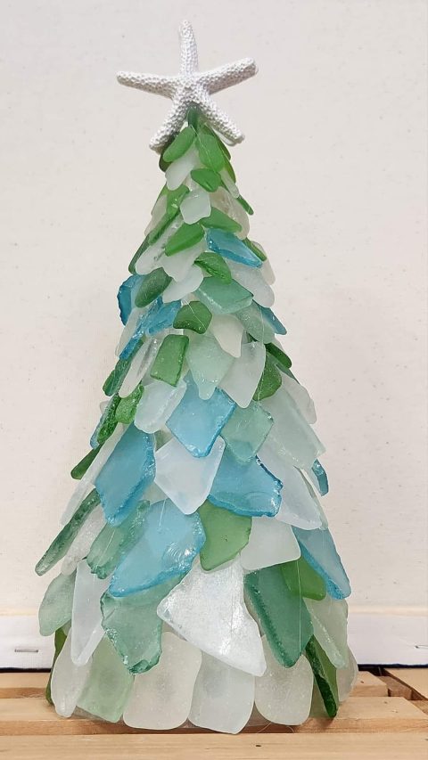Sea Glass Trees | Polka Dot Pot